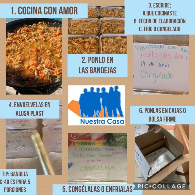 Cocinando con amor – Corporación Nuestra Casa